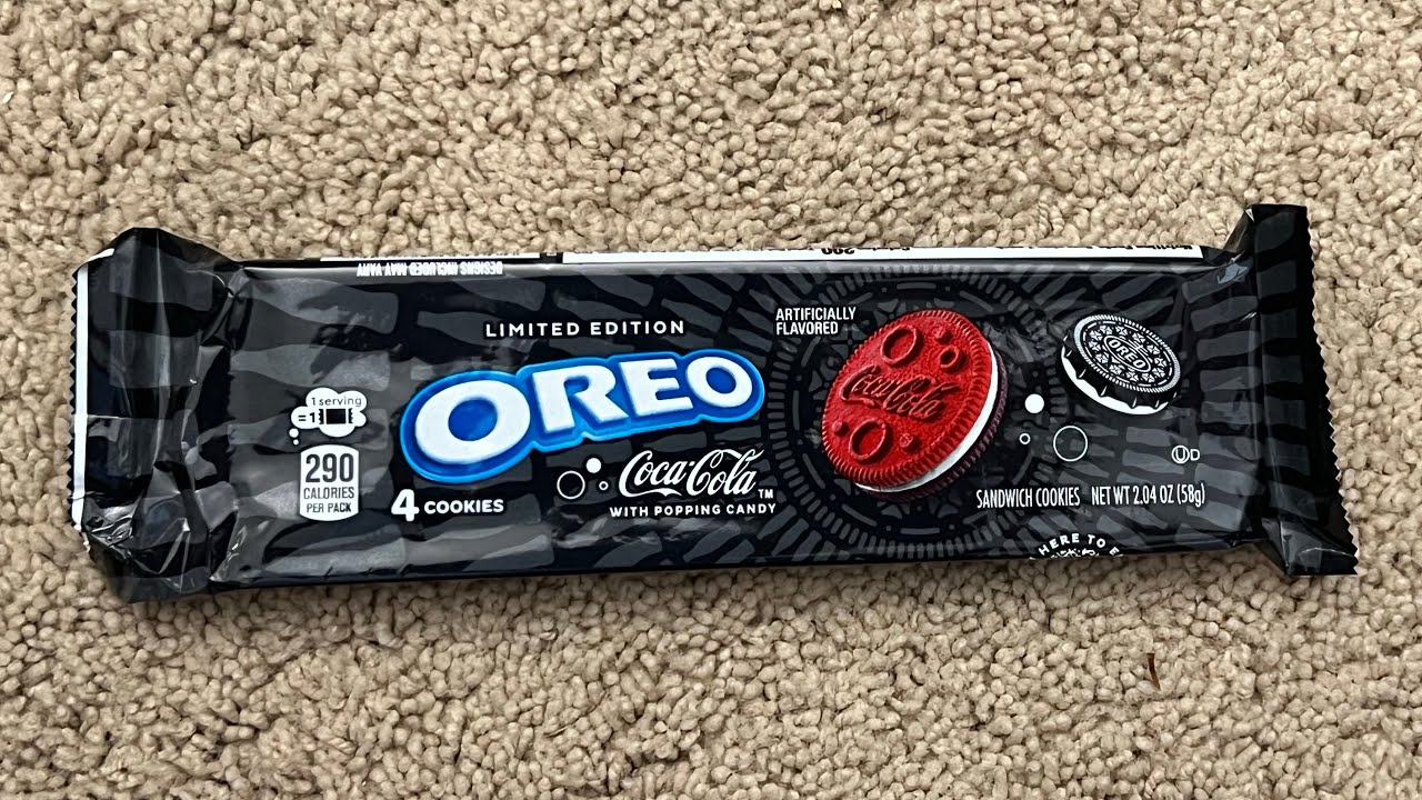 Coca Cola flavored Oreo’s review - YouTube