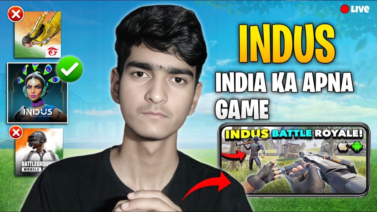 INDIA KA APNA GAME! indus battle royal @IndusGame - YouTube
