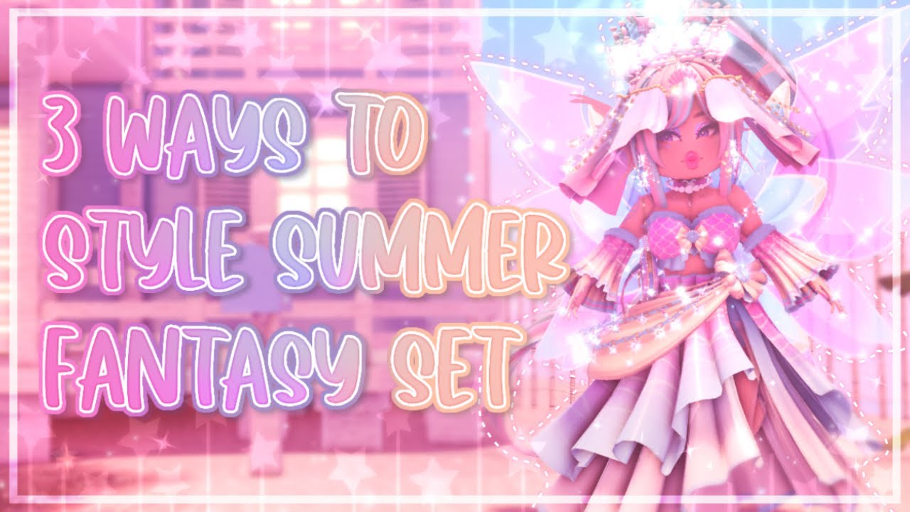 Can’t style summer fantasy set? TRY THIS! || Royale High outfit ideas ...