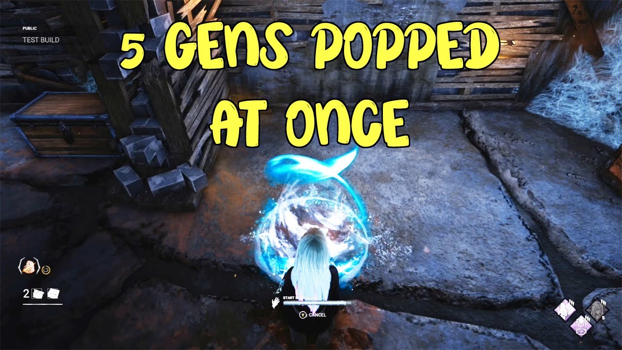 New Survivor Perk Lets You Pop 5 GENS At Once - Dead By Daylight - YouTube