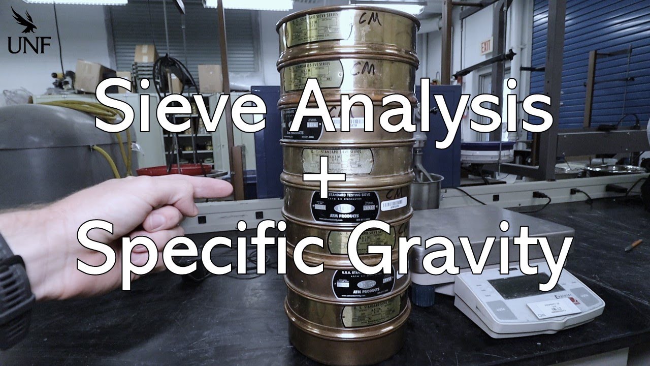 CGN3501 - Lab 3: Sieve and Specific Gravity (Experiment) - YouTube