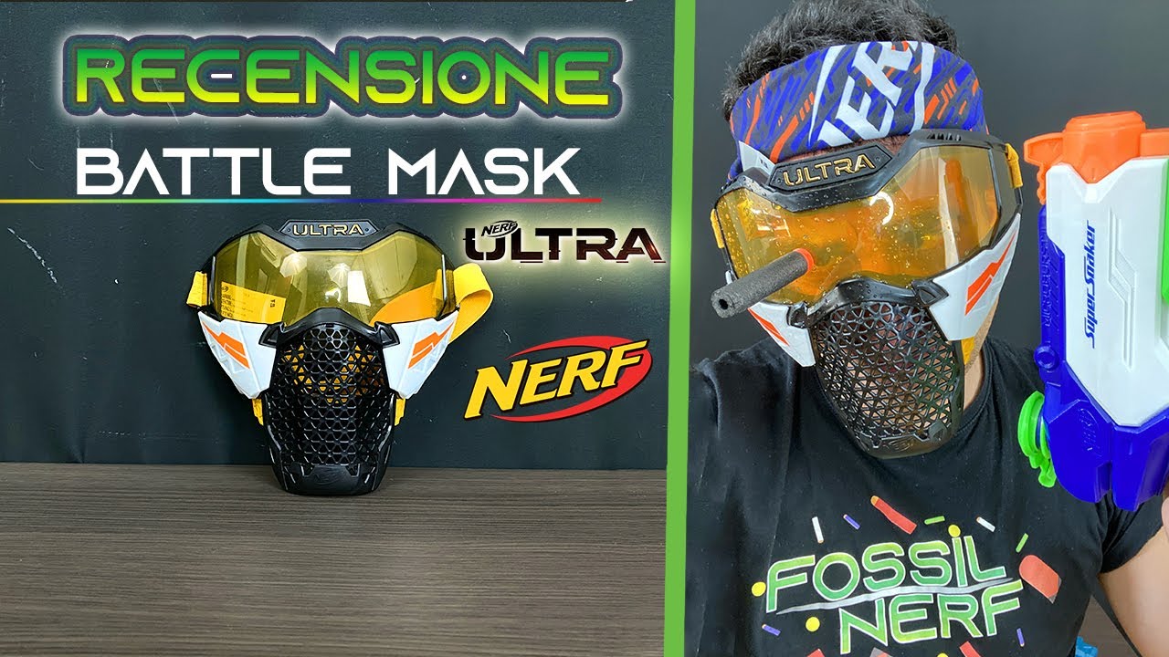 Recensione Nerf Ultra Battle Mask || Maschera ULTRA!! - YouTube
