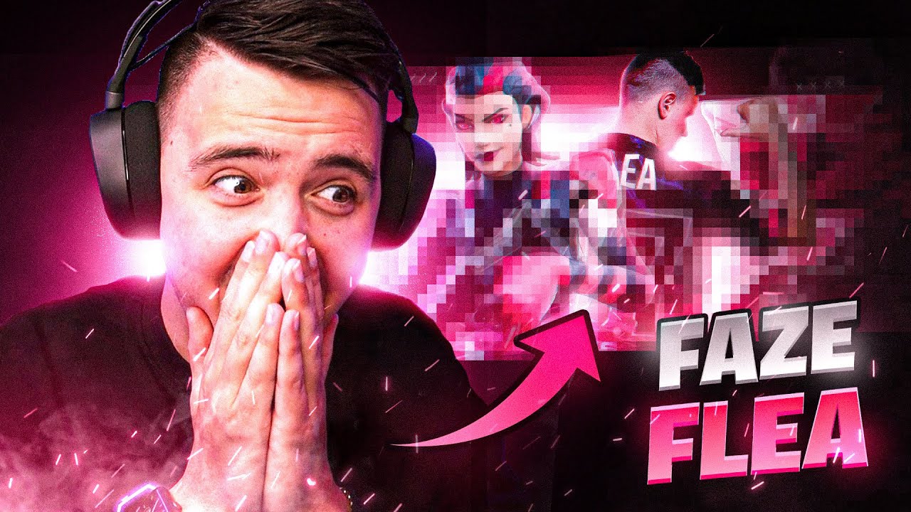 How I Made FaZe Flea Header ( HE SAW! ) *INSANE* - YouTube