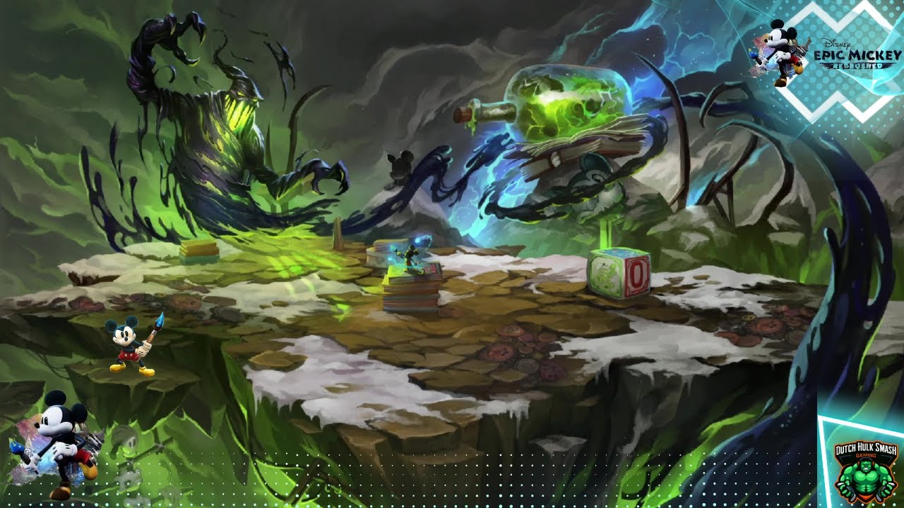 Mickeyjunk Mountain: The Shadow Blot in Disney Epic Mickey Rebrushed ...