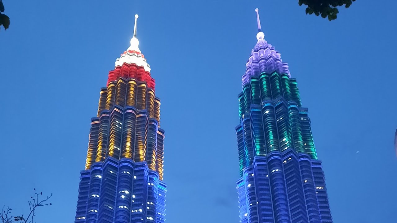 Colorful night || KLCC - YouTube