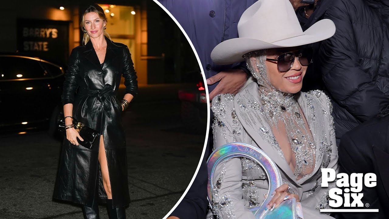 Iconic looks from Beyoncé, Gisele and more stars at New York Fashion ...
