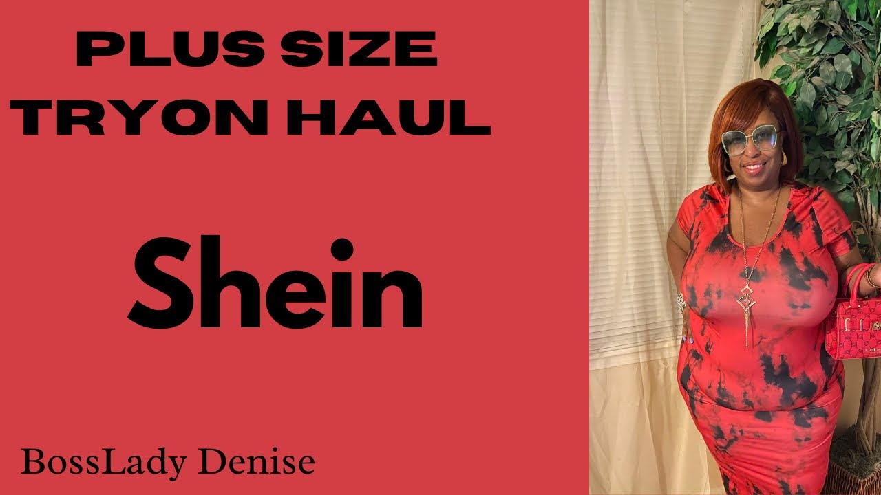 Plus Size Tryon Haul // SHEIN // Bosslady Denise - YouTube