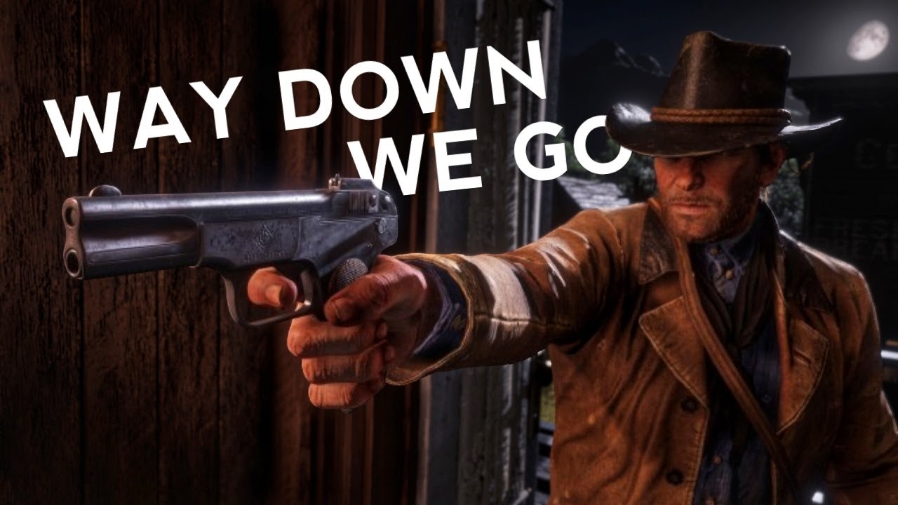 Way Down We Go | Arthur Morgan | Red Dead Redemption 2 - YouTube