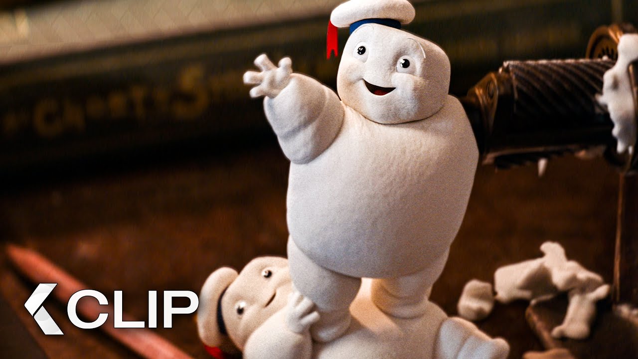 Mini Marshmallow Men wollen Ärger! - GHOSTBUSTERS: Frozen Empire Clip ...