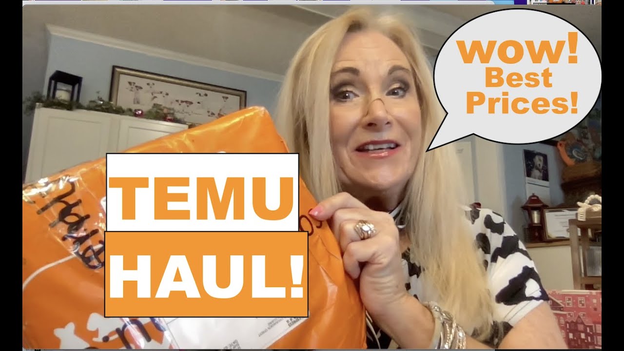 TEMU HAUL!!! WOW WHAT GREAT PRICES! 8 items less than $30 Bucks! Plus ...