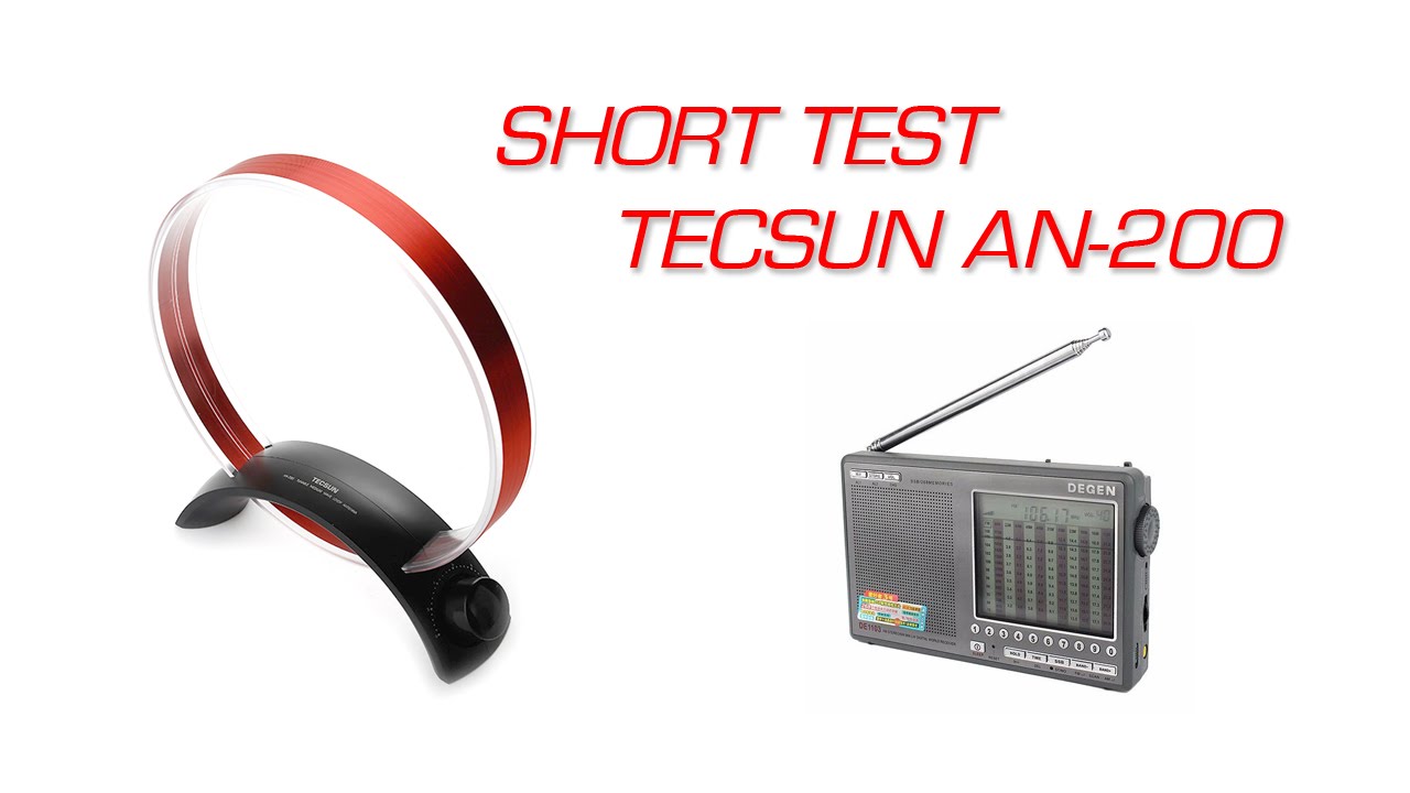 Tecsun AN-200 Short Test - YouTube