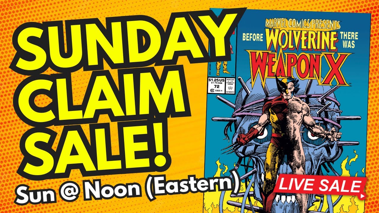 Sunday Claim Sale (Welcome newcomers!) - YouTube