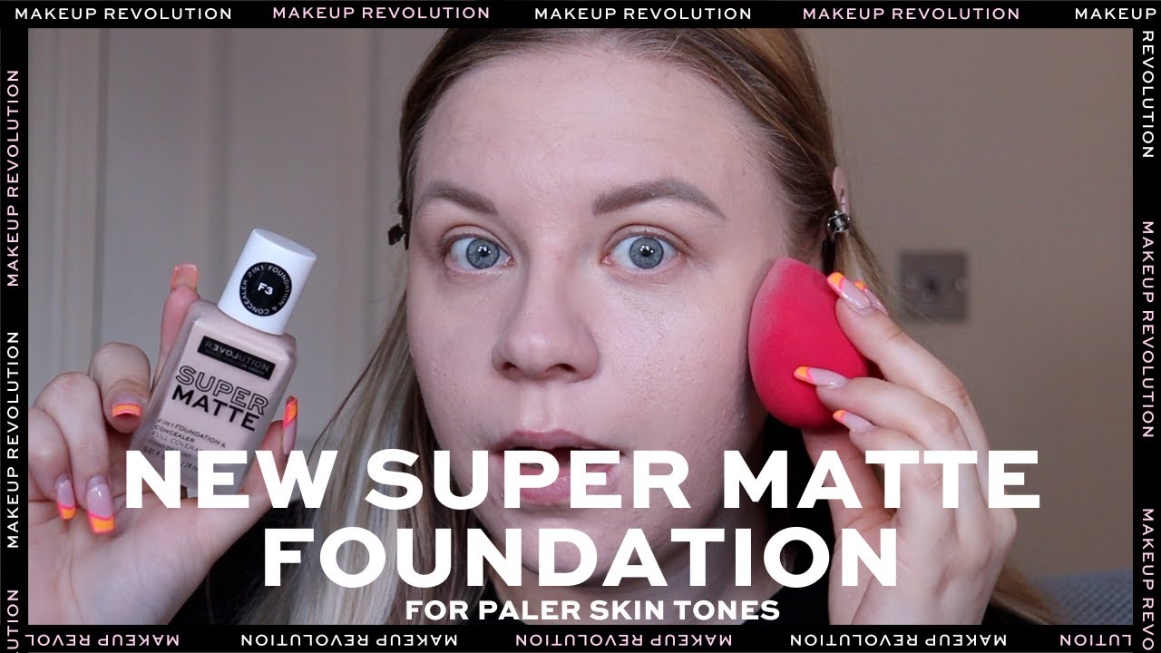 £5 SUPER MATTE FOUNDATION | MAKEUP REVOLUTION - YouTube