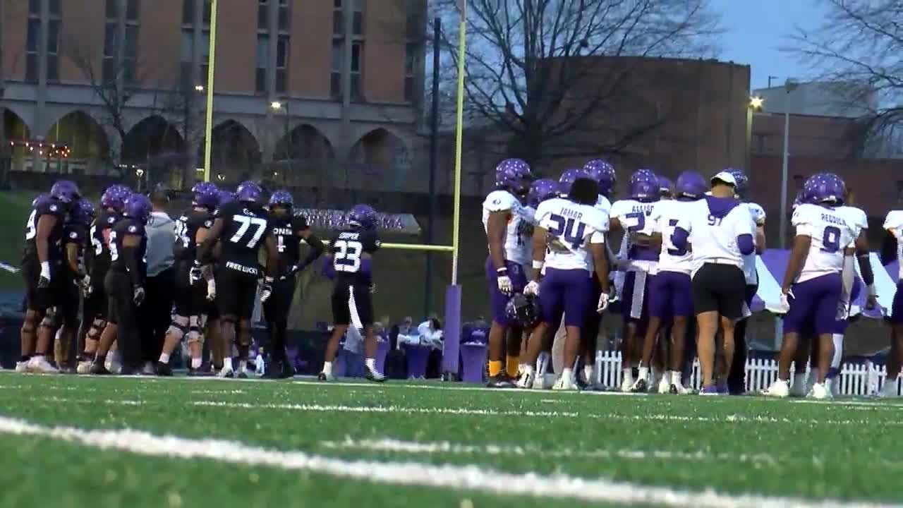 UNA spring football game - YouTube