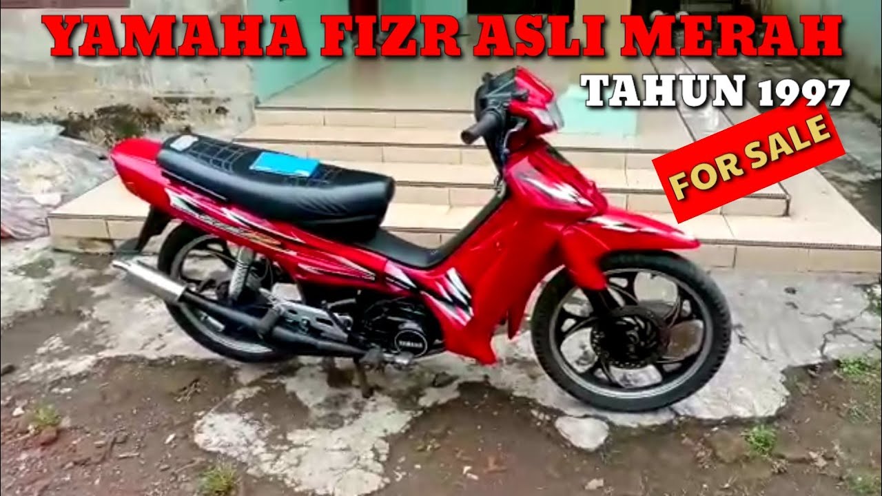 DI JAMIN MURAH ‼️ YAMAHA FIZR ASLI MERAH TAHUN 1997 - MOTOR LAWAS ...