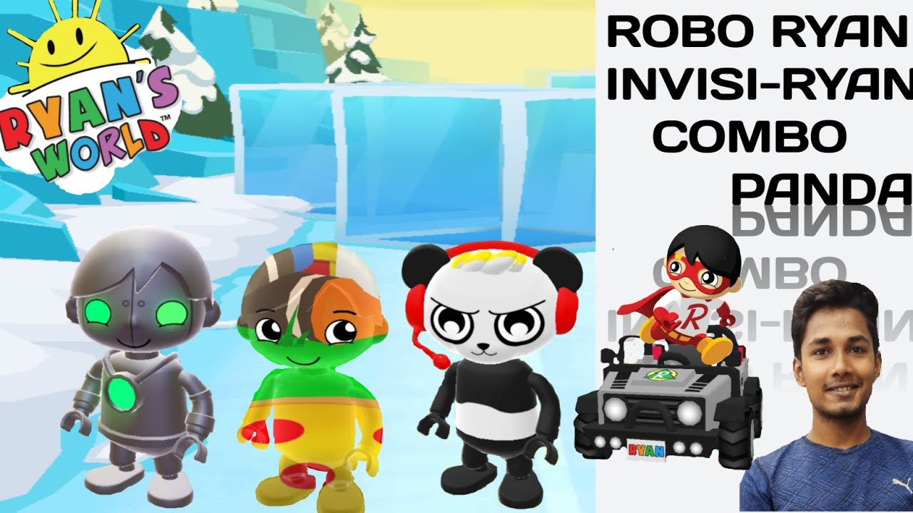 [ TAG WITH RYAN ] Combo Panda vs Invisi-Ryan vs Robo Ryan !!! Android ...