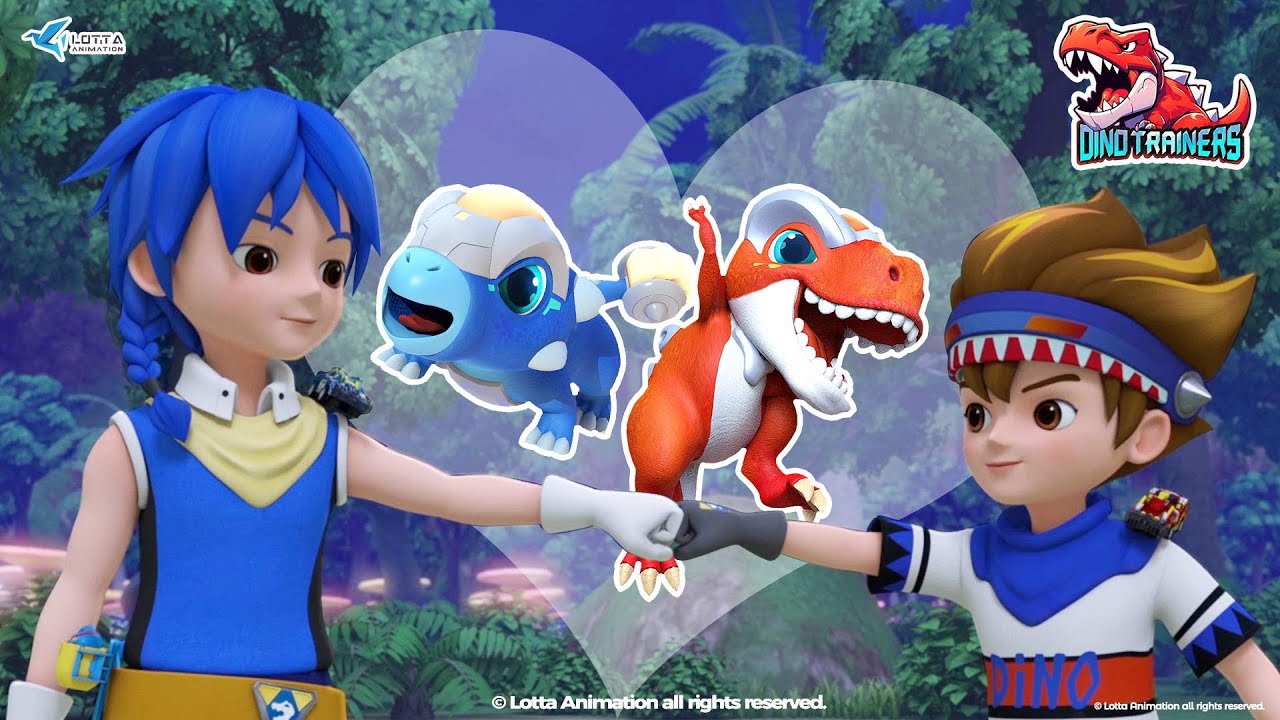 [DinoTrainers]💖Happy Friendship Day💖 My Friend T-Rex | Dinosaurs for ...