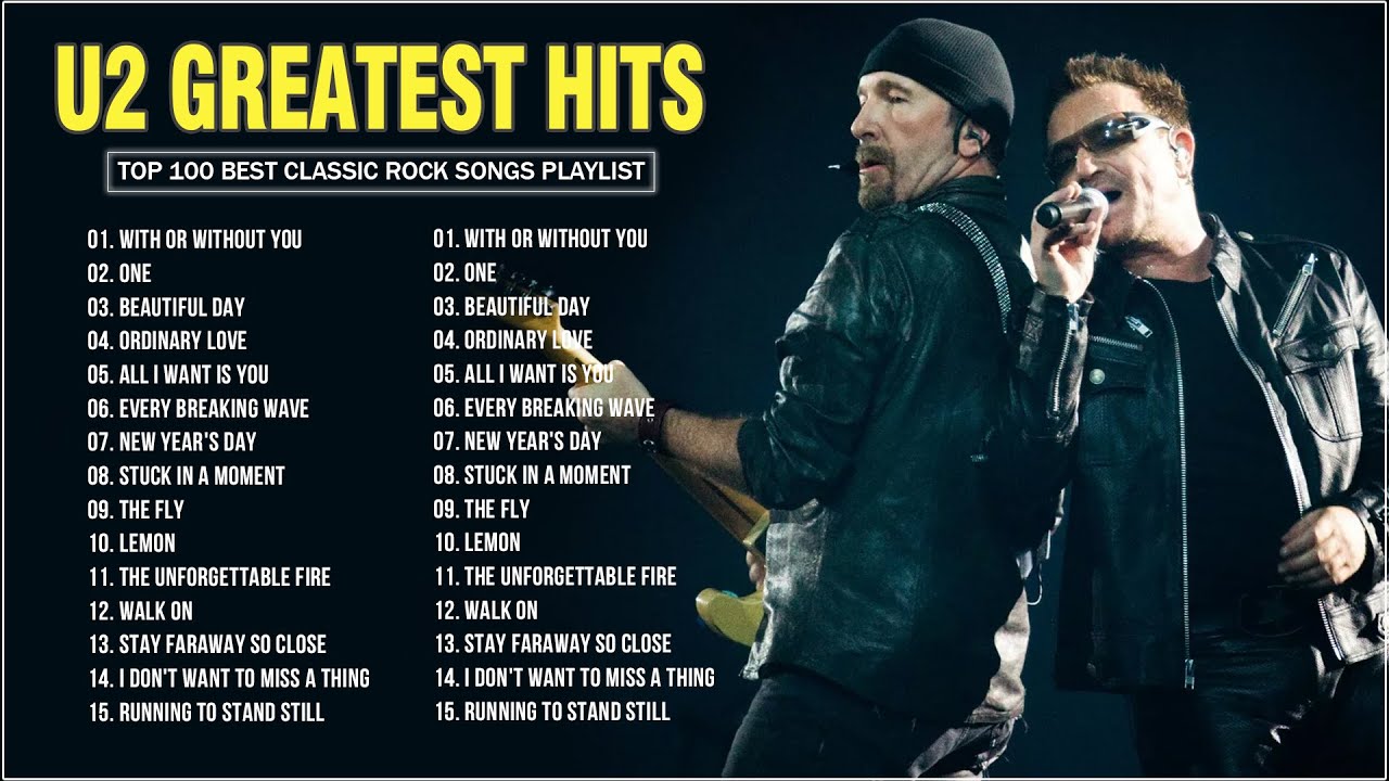 The Best Of U2 2022 - U2 Greatest Hits Full Album - Top 100 Best ...