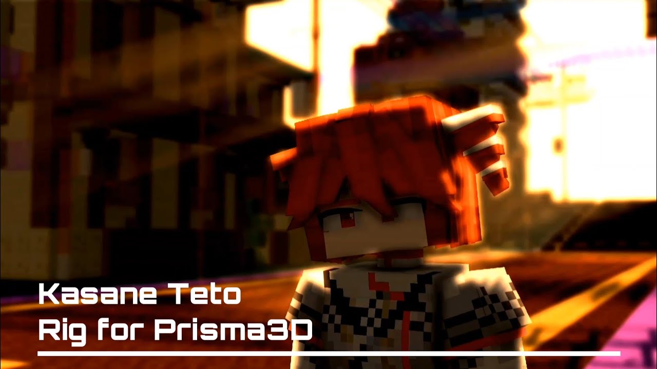 Kasane Teto rig|P3D & P3D legacy - YouTube