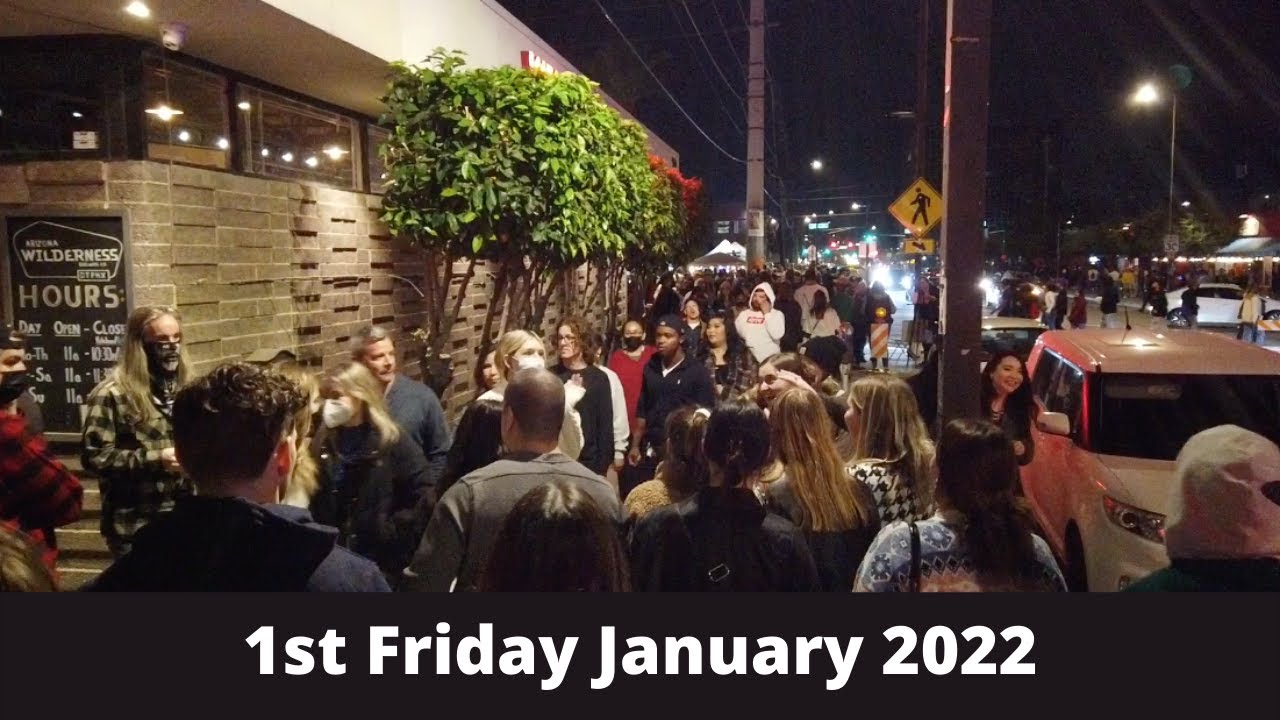 1st Friday Downtown Phoenix, Arizona - YouTube