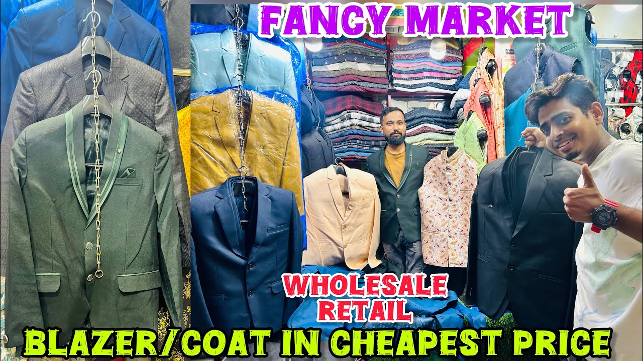 FANCY MARKET KOLKATA | BLAZER MARKET | CHEAPEST WEDDING BLAZER COAT ...