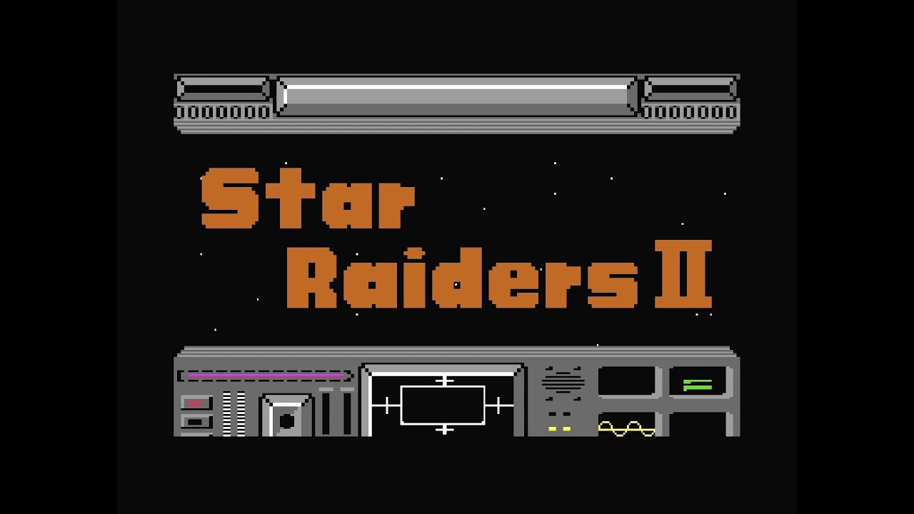 Star Raiders II (Commodore 64) – Écran-titre (PAL) – 1080p - YouTube