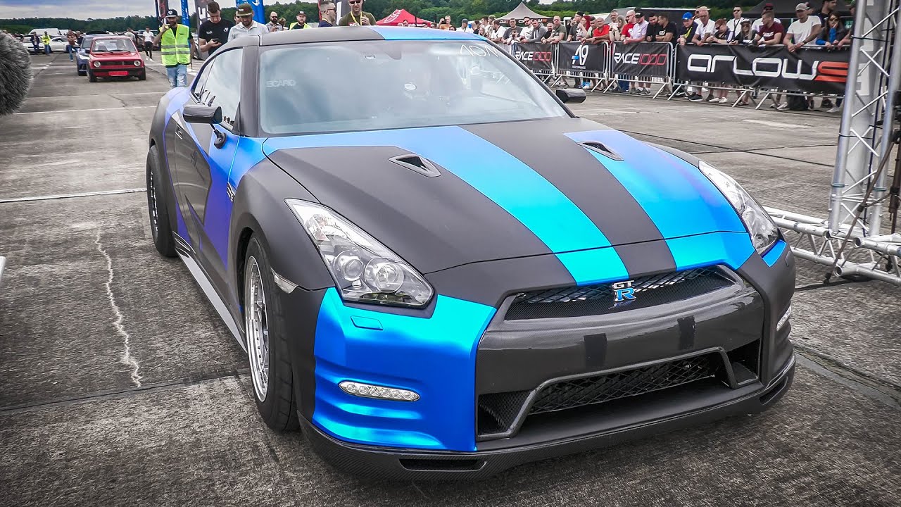 This Nissan GT-R does 0-356 km/h in 15 seconds! - YouTube
