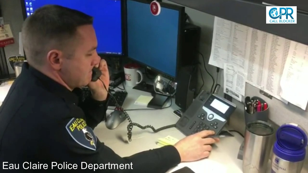 Eau Claire Police Department calling back IRS telephone scammers - YouTube