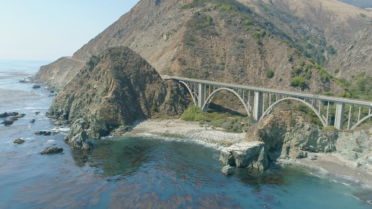 California Highway One | Aerial Drone Footage | 4K - YouTube