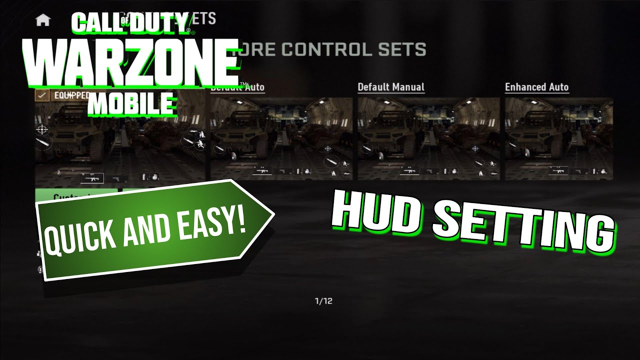 Tips: How to Save HUD Setting in Warzone Mobile - YouTube