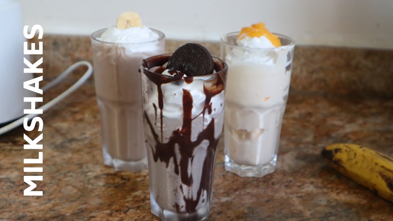 My Three Favourite Milkshake Flavours | The Kenyan Style - YouTube