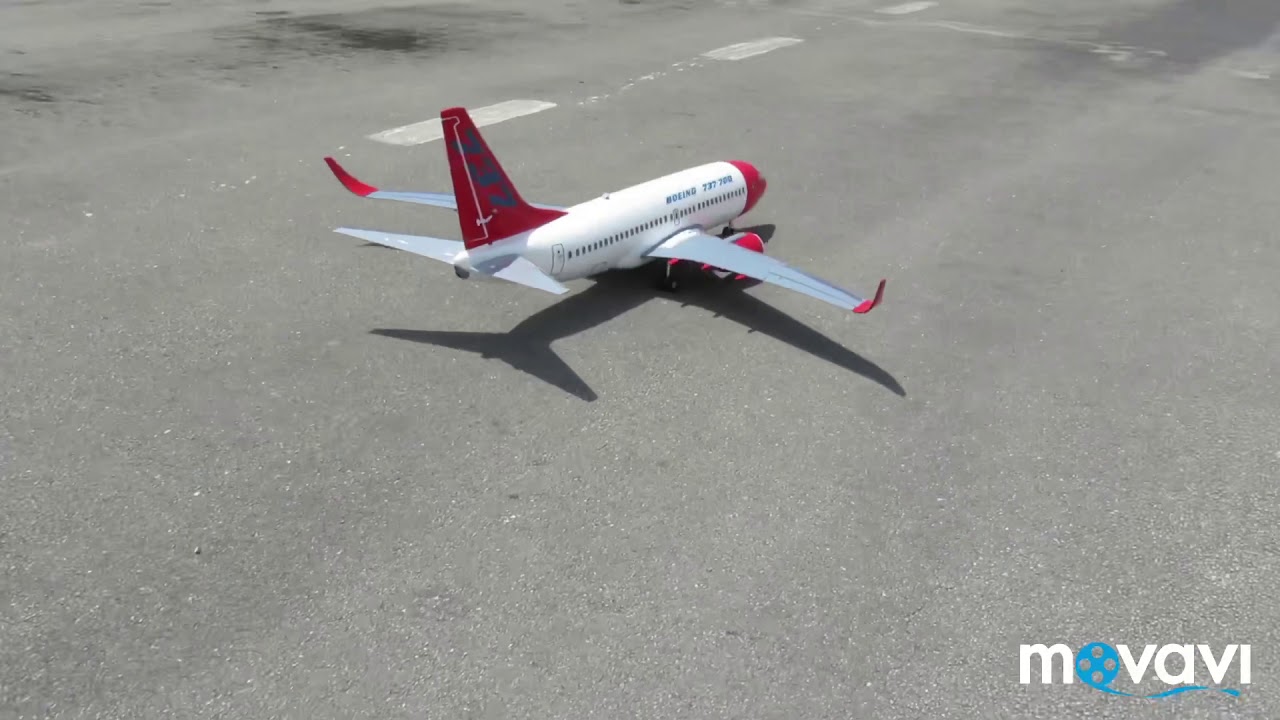 Rc Boeing 737-700 Windrider - YouTube