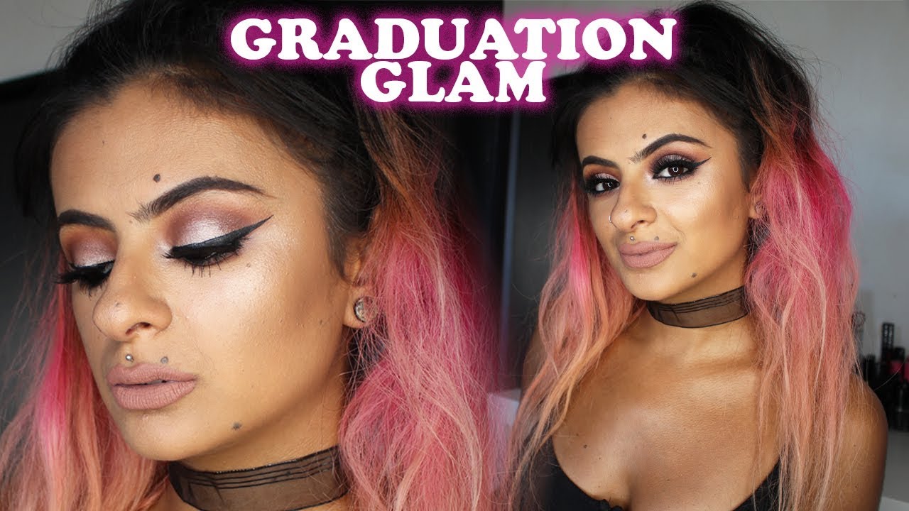 GRADUATION GLAM MAKEUP TUTORIAL | SPECIAL OCCASION MAKEUP - YouTube
