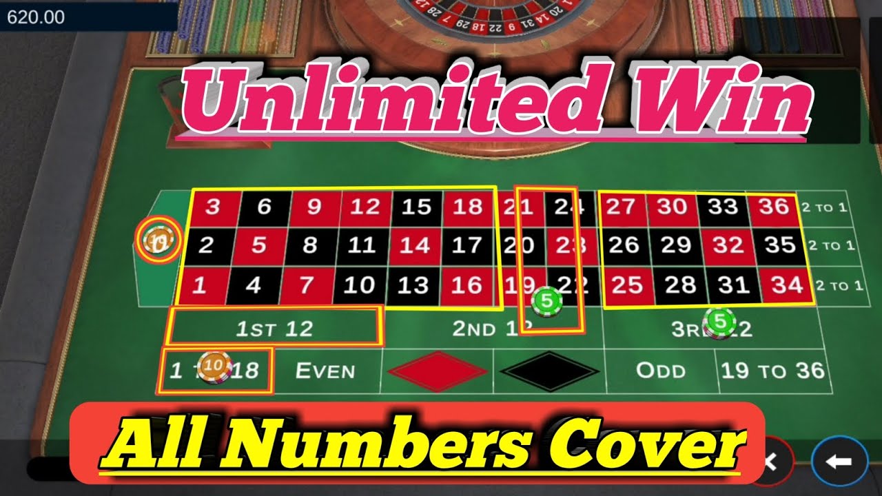 All Numbers Cover | Unlimited Win | Roulette Strategy To Win | Roulette ...