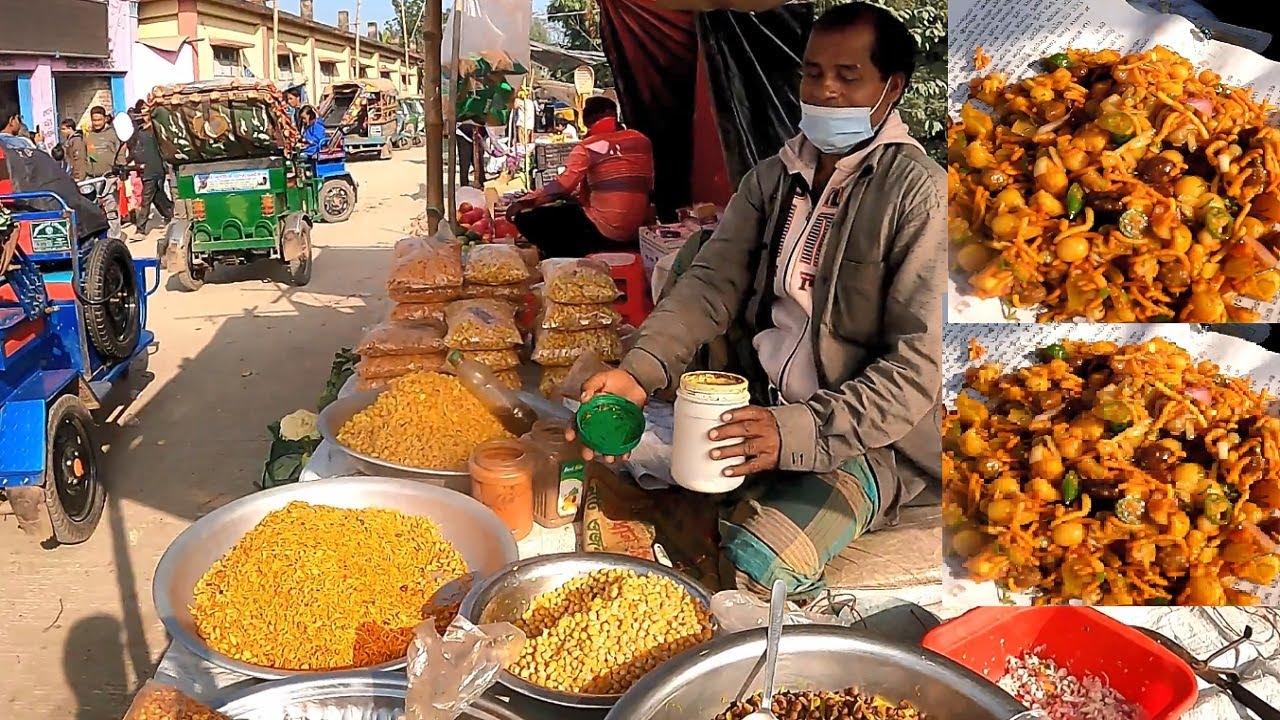 MASTER OF JHAL CHANACHUR-Huge Chanachur Making Best Spicy Mix Tasty ...