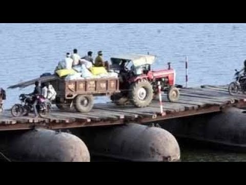 Chambal pinahat pontoon bridge | Chambal river | Chambal ghati | My ...