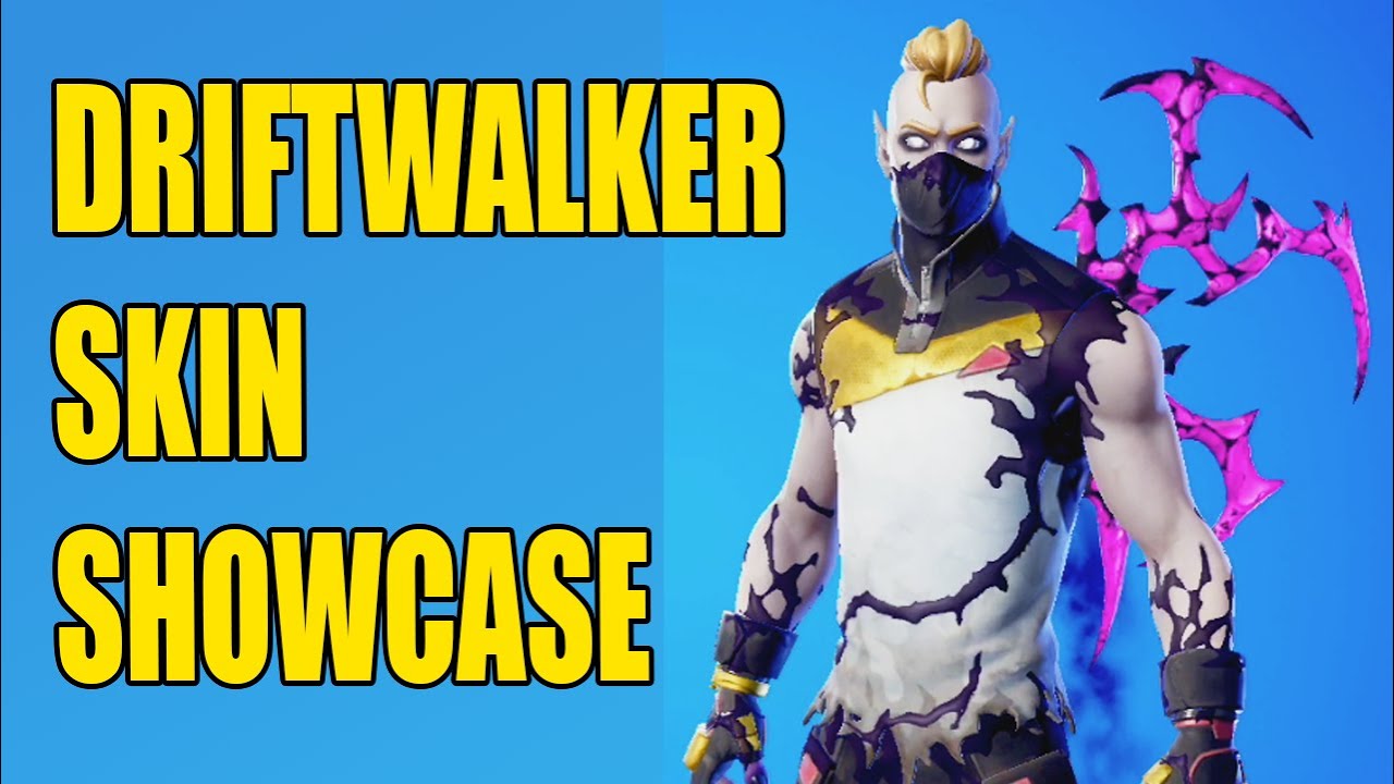 DRIFTWALKER SKIN Showcase in Fortnite - YouTube