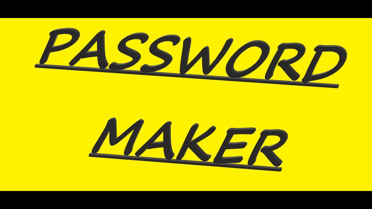 How to make a password maker application | #coding | #java | #dhruv | # ...