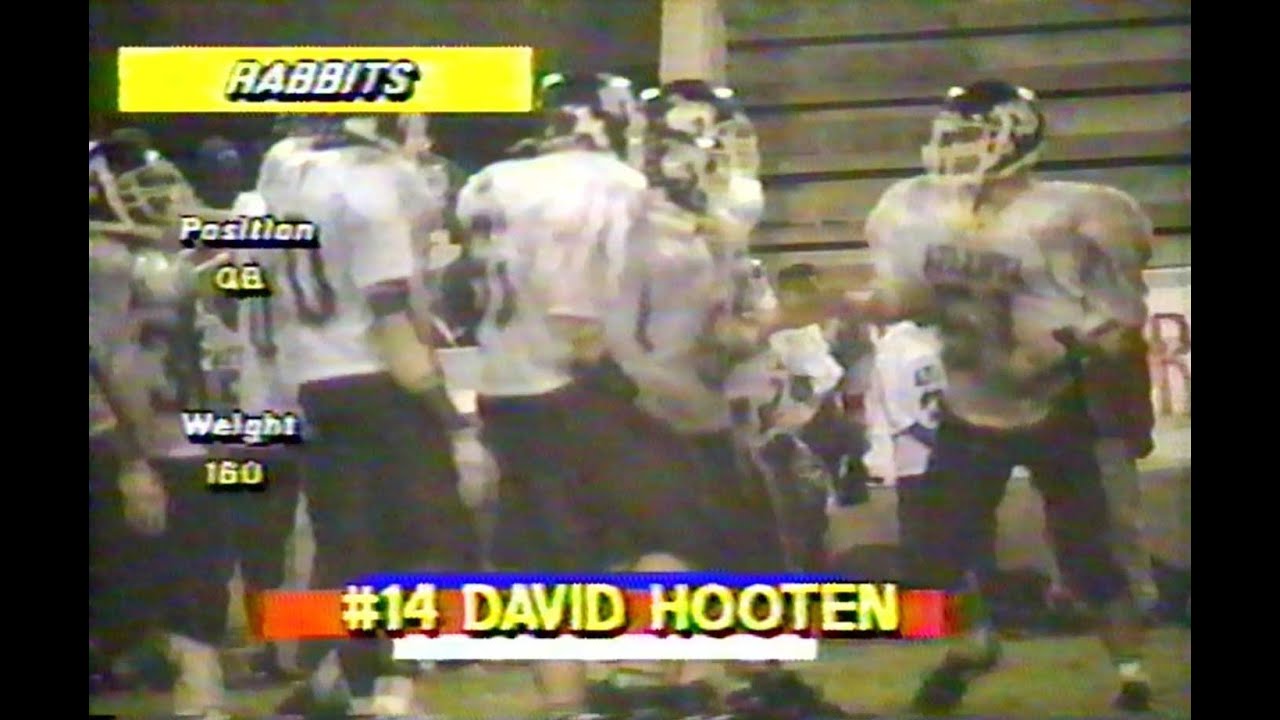 Atlanta Rabbits Vs Texas High Tigers 1992 - THS Homecoming - First ...