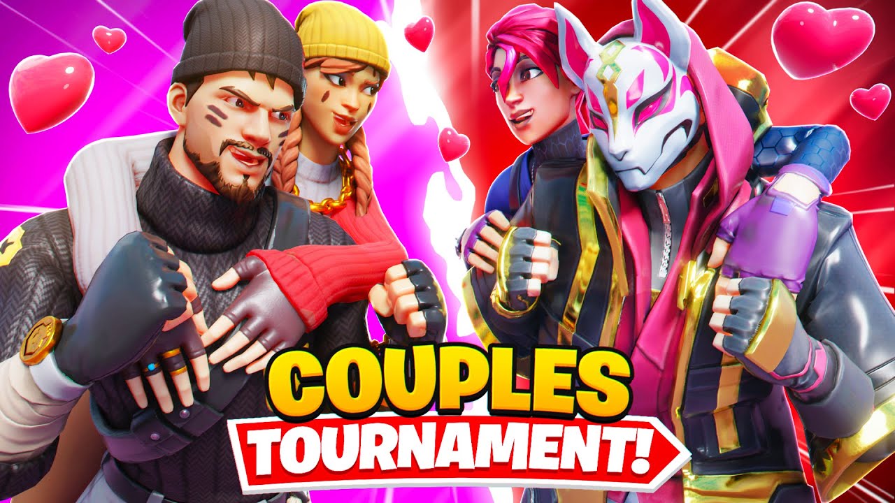 I Hosted a COUPLES ONLY Tournament for $200 in Fortnite... (girlfriends ...