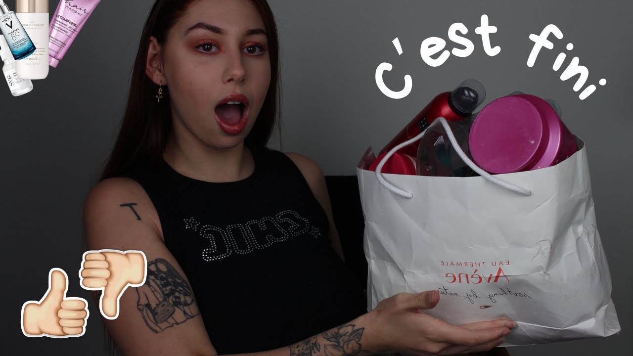 PRODUITS TERMINÉS • J'ai tout fini ! 🫣 - YouTube