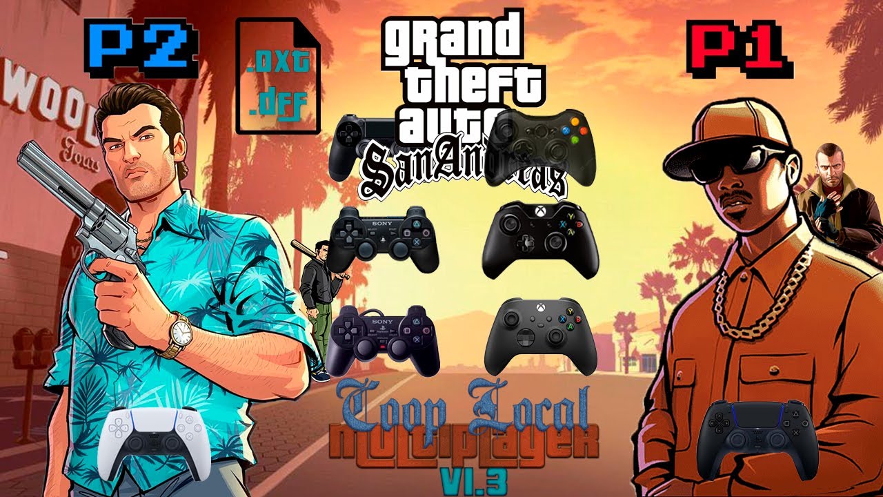 Gta SA Mod Multiplayer - modo história. Local Offline (Como instalar e ...