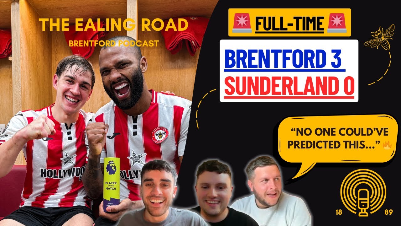 BRENTFORD 3-0 SUNDERLAND | Keith Andrews' Bees Climb to FIFTH After ...