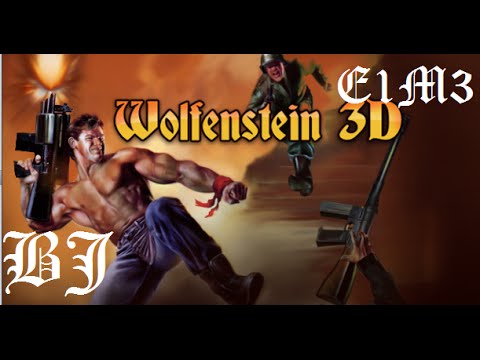 Wolfenstein 3D Classic - E1M3 - YouTube