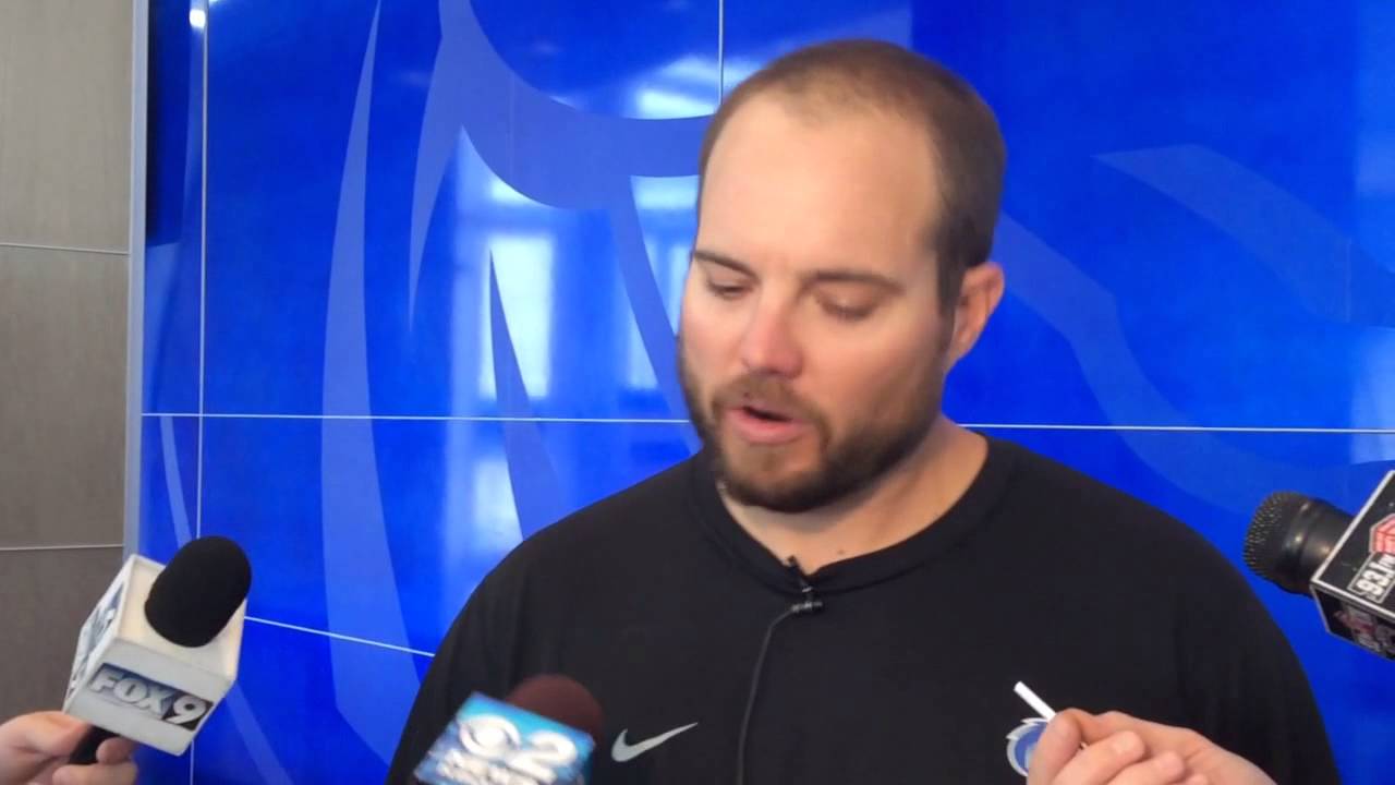 Boise State OL coach Scott Huff, Aug. 10 - YouTube