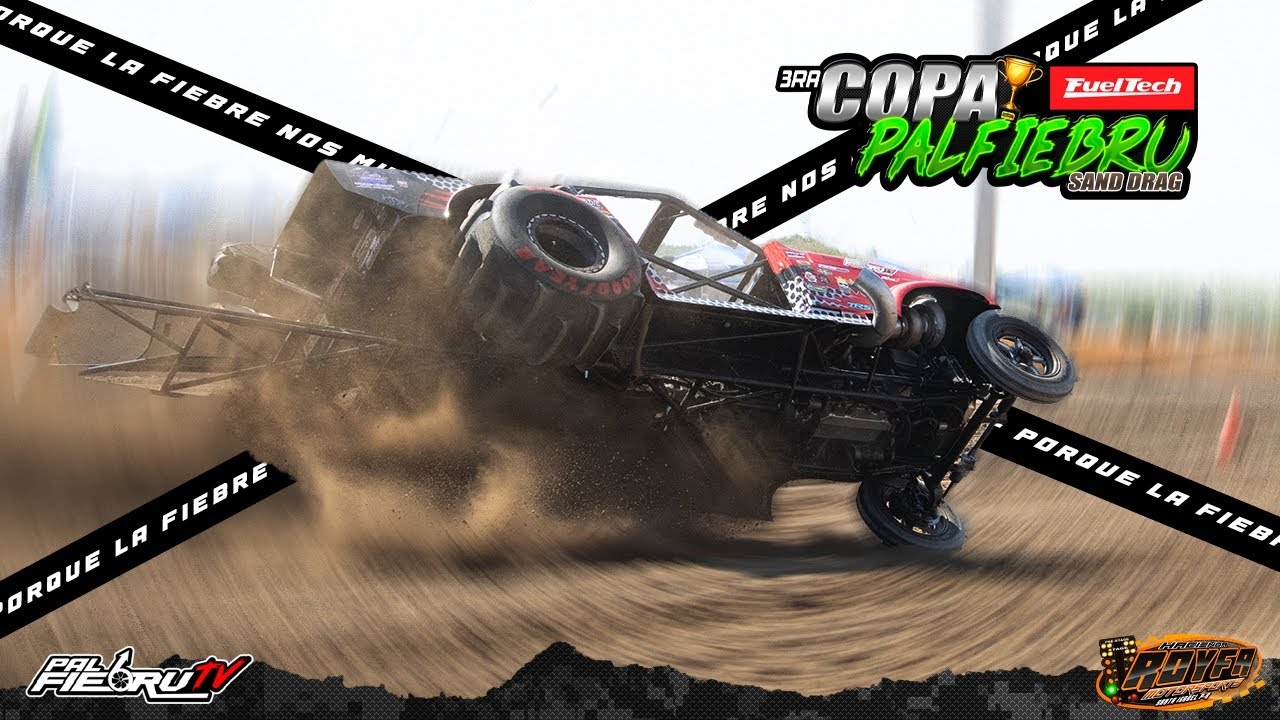 Accidente Chezina is back en la 3ra Copa Palfiebru Sand Drag | Su ...
