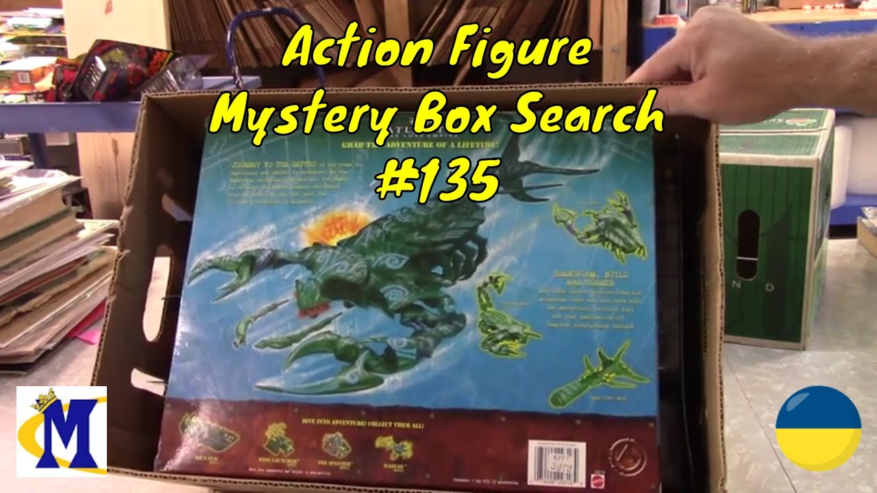 Action Figure Mystery Box Search 135: Vintage GI Joe, Star Trek First ...