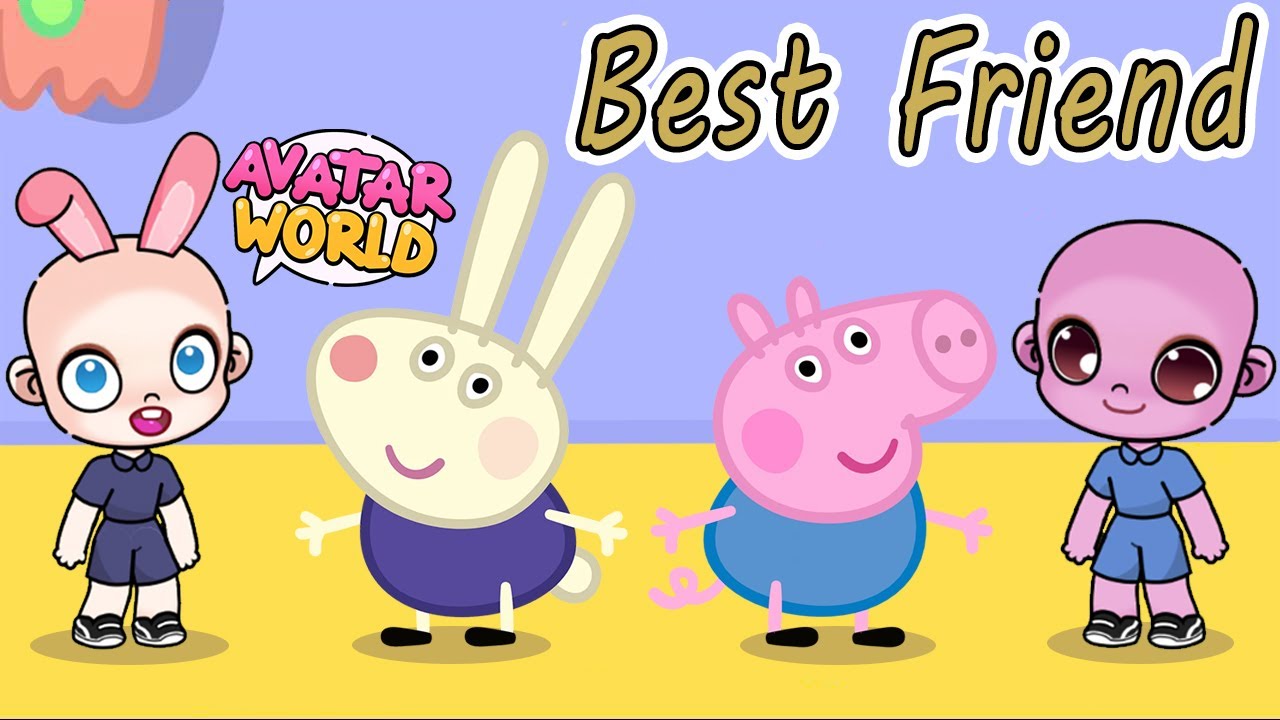 George Pig in Avatar World | George's Best Friend | Richard Rabbit ...