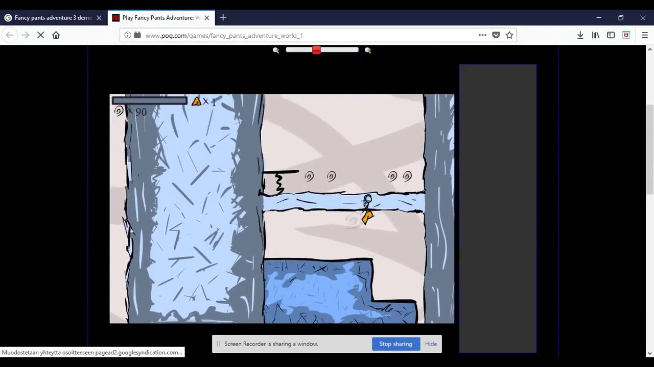 pog games fancy pants adventure world 1 - YouTube
