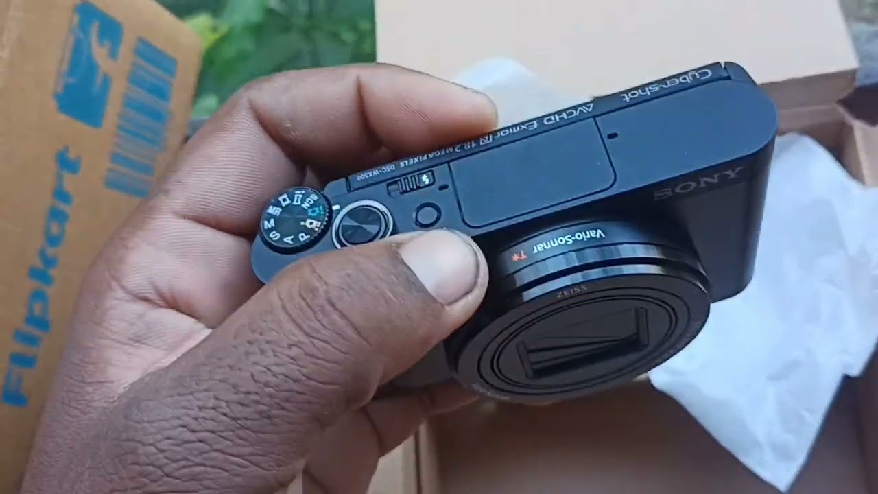 My New Camera Sony Cybershot DSC WX 500 Unboxing Video and Video,audio ...